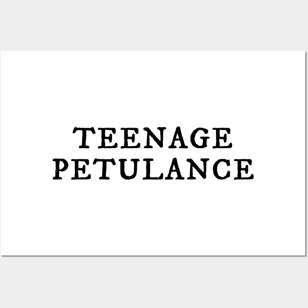 Teenage Petulance - Tortured Poets Department - Posters and Art Prints | TeePublic